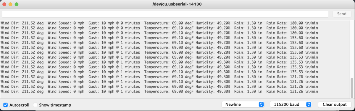 Davis Vantage Pro 2 Open Weather Station – Zach's Blog