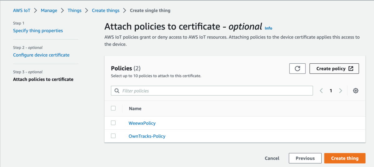 Setting up WeeWX with AWS IoT Core – Zach's Blog